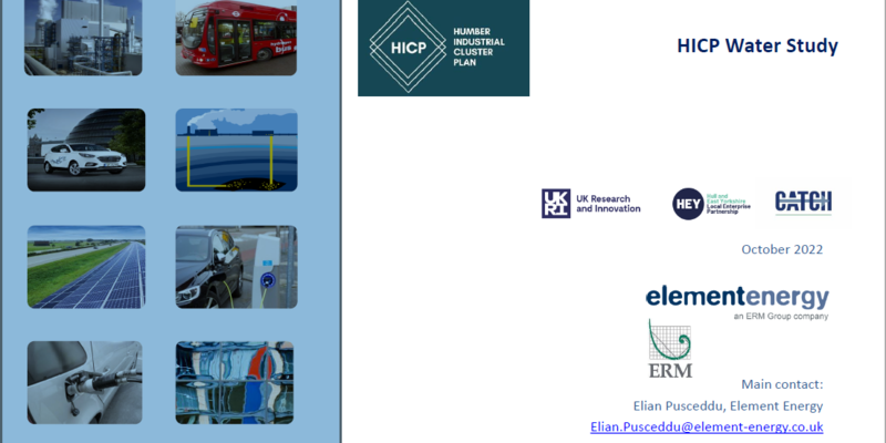 HICP - Water Study - Element Energy | HICP